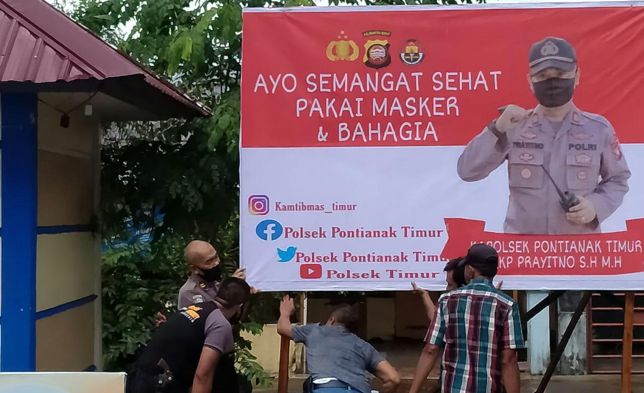 Polsek Pontianak Timur Himbau Masyarakat Penggunaan Masker Dengan ... Polsek Pontianak Timur Himbau Masyarakat Penggunaan Masker Dengan ...